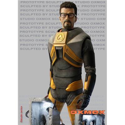 Half-Life 2 Gordon Freeman Statue Taille Réelle 1:1 Oxmox Muckle