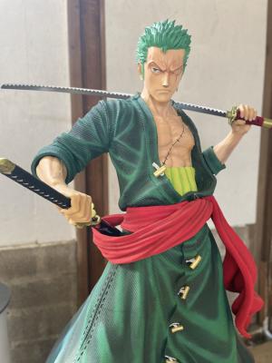 One Piece Roronoa Zoro Life-Size Statue 1:1 Black Pearl Studio