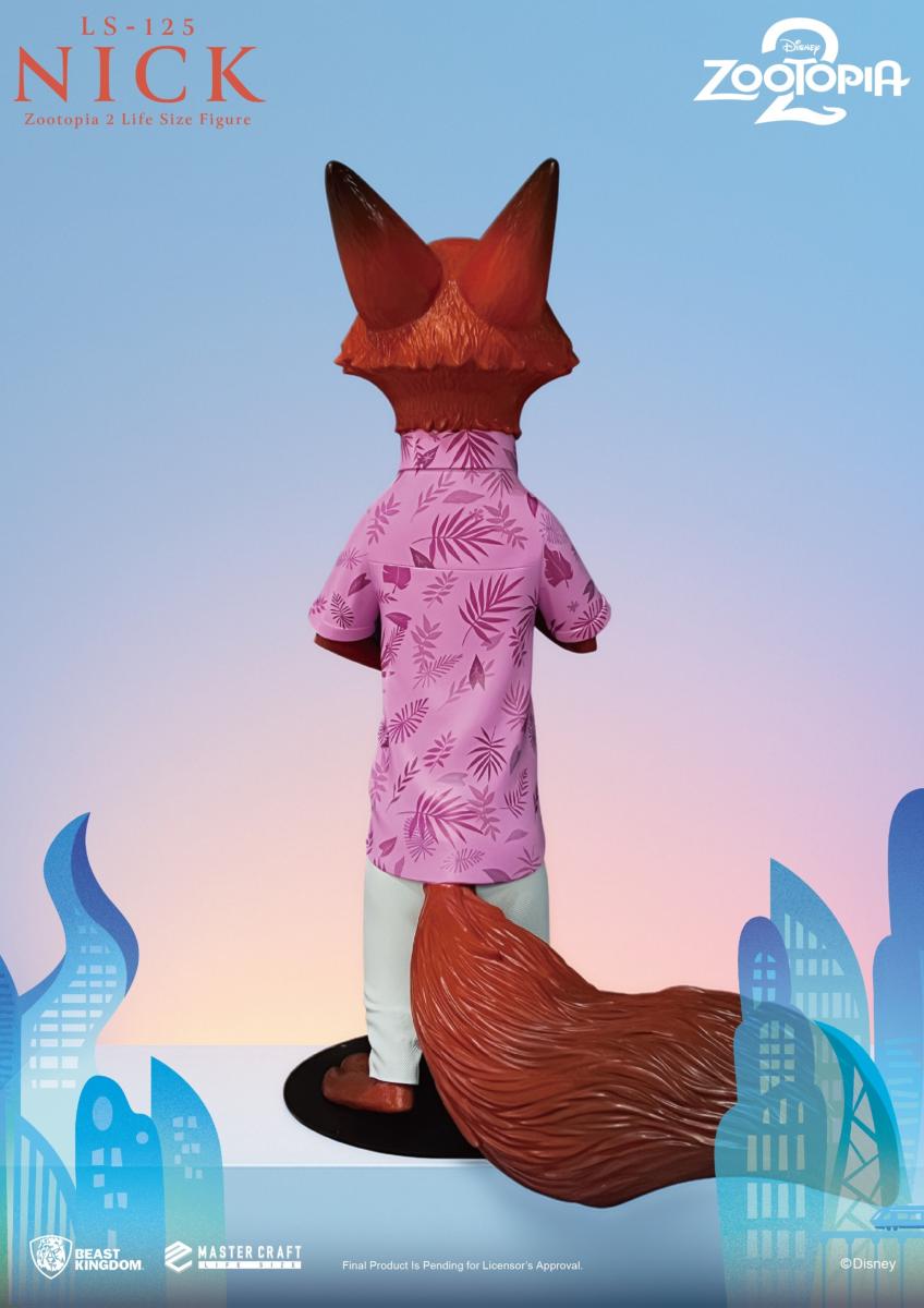 Zootopie 2 Judy et Nick Statues Taille Réelle 1/1 Beast Kingdom Disney