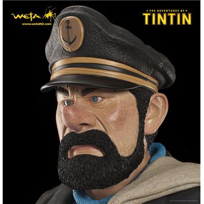 The Adventure of Tintin - Captain Haddock Life Size Statue Weta
