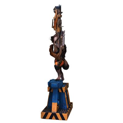 Guardians of the Galaxy Rocket Raccoon Life Size Statue Oxmox Muckle